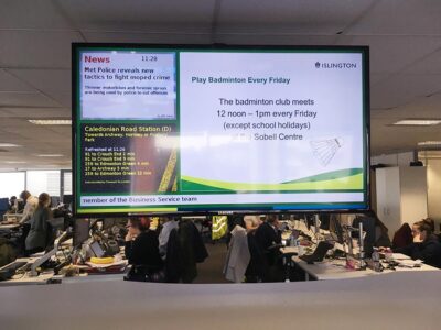 Electronic Notice Boards - WLMLabs